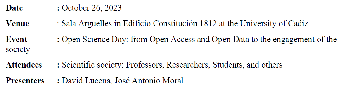 Introduction to the Open Science – reSEArch-EU